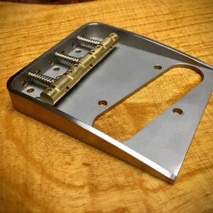 Van Dyke-harms Telecaster Hybrid Bridge and Compensated Saddle - Etsy
