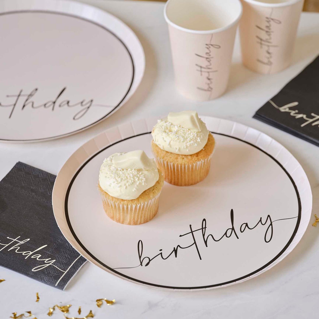 Paper Plate Happy Birthday - Etsy