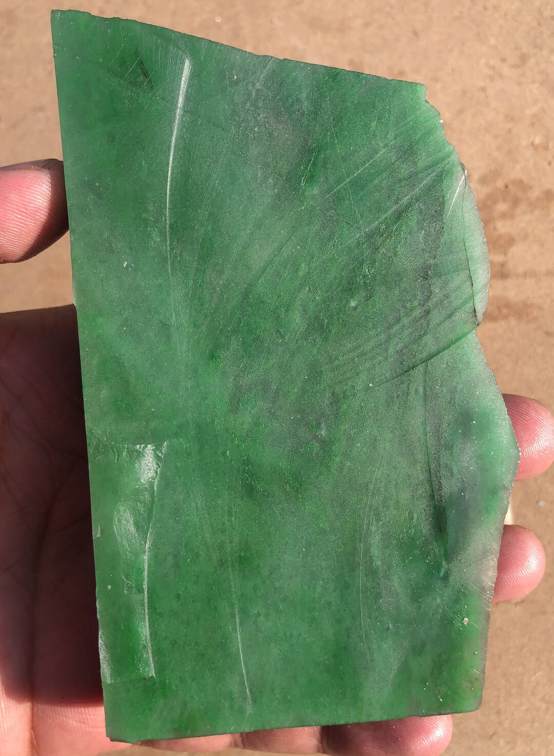 Bright Green Color Healing Protection Jade Natural Jade - Etsy