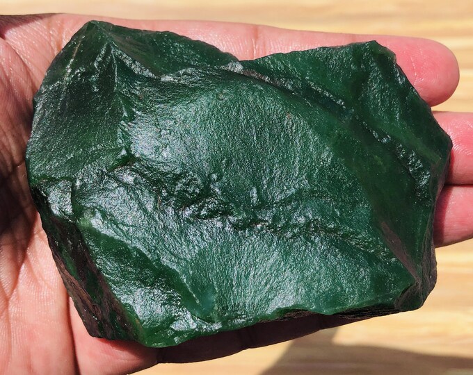 Pure Green Jadeite Rough Gemstone, AAA Quality Jade, Raw African Jade ...