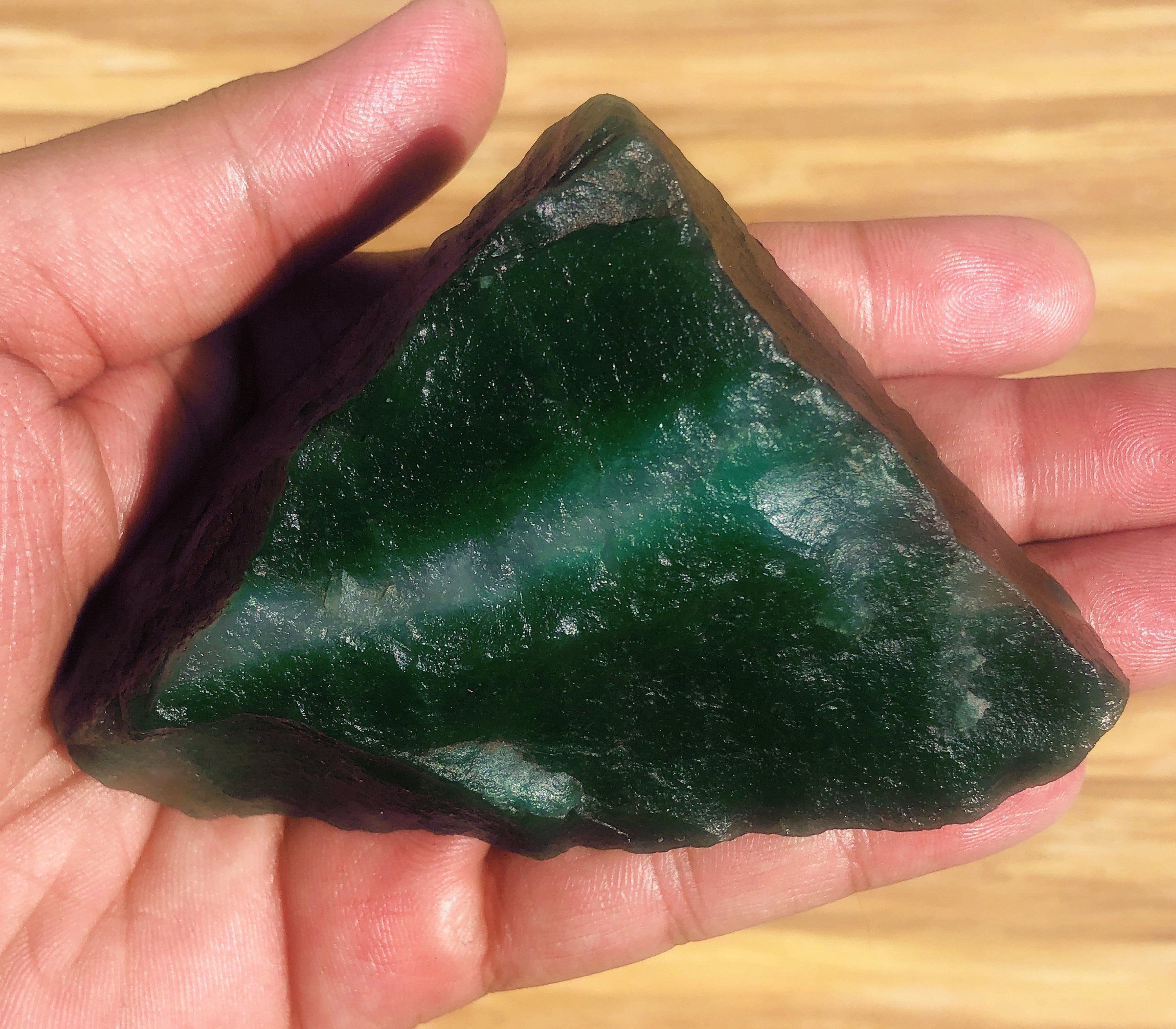 Natural Jade Rough Gemstone Green Jade Raw African Jade | Etsy