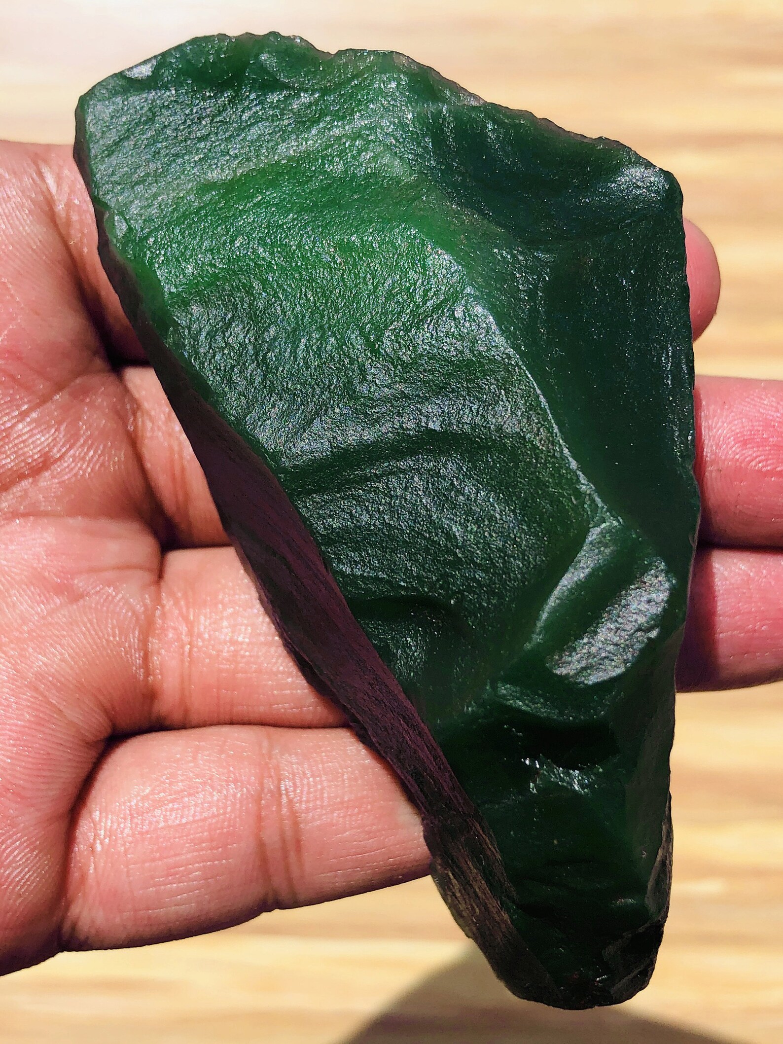 Pure Green Jade Rough Gemstone AAA Quality Raw African Jade | Etsy