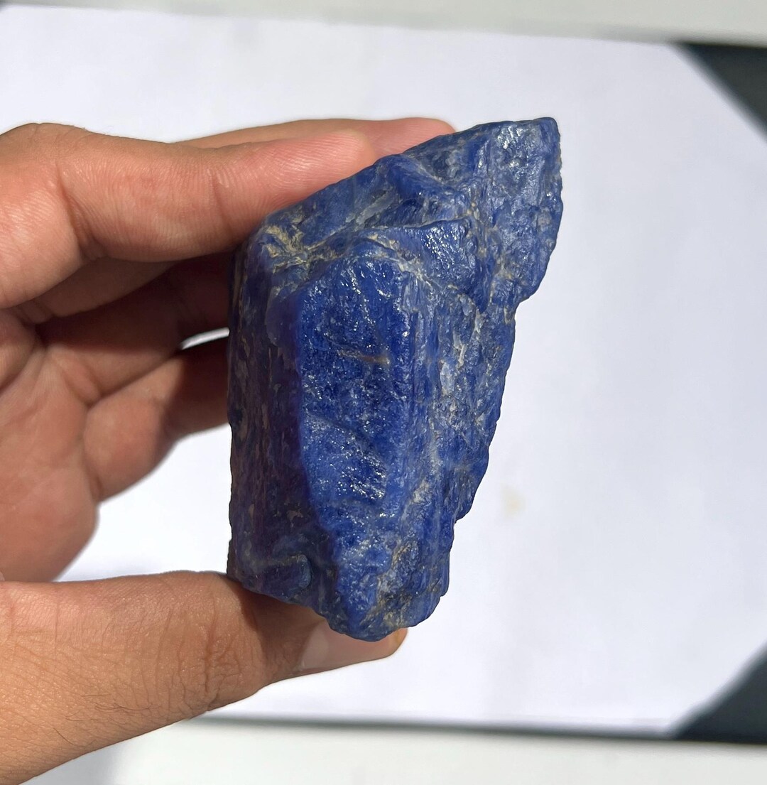 Large Natural Blue Sodalite Rough Stone 1309ct | Raw Sodalite Crystal ...