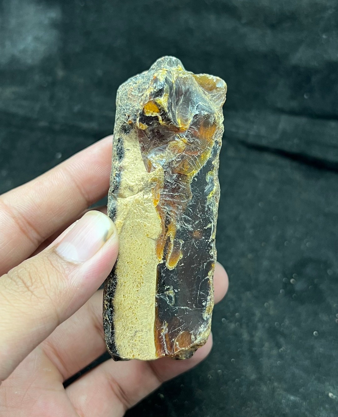 Authentic Natural Red Amber Rough | Transparent Chunk 82.6g 98x33x36mm ...