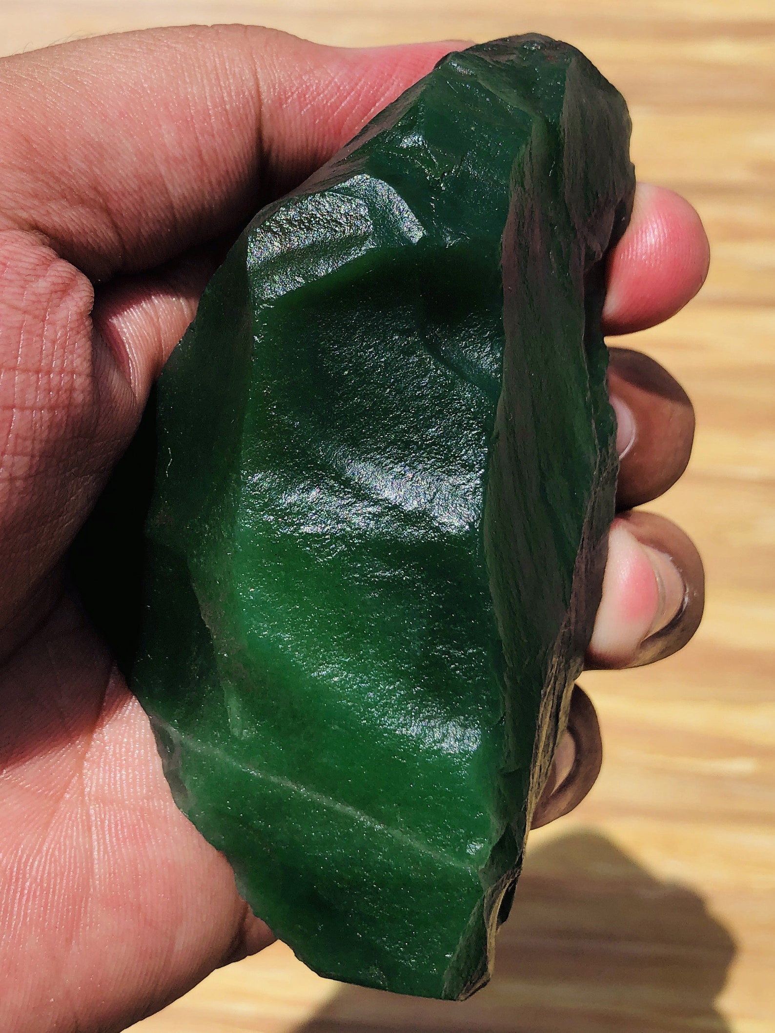 Pure Green Jade Rough Gemstone AAA Quality Raw African Jade | Etsy