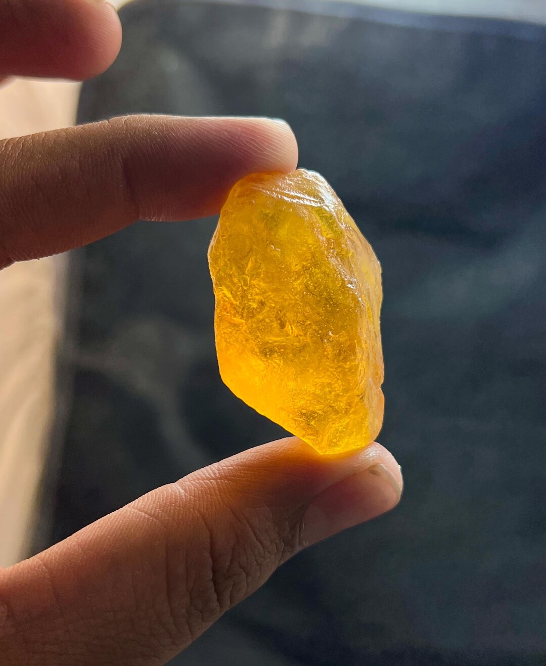 Insect Amber Rough Chunk | Transparent Fossil Resin Stone | Jewelry ...
