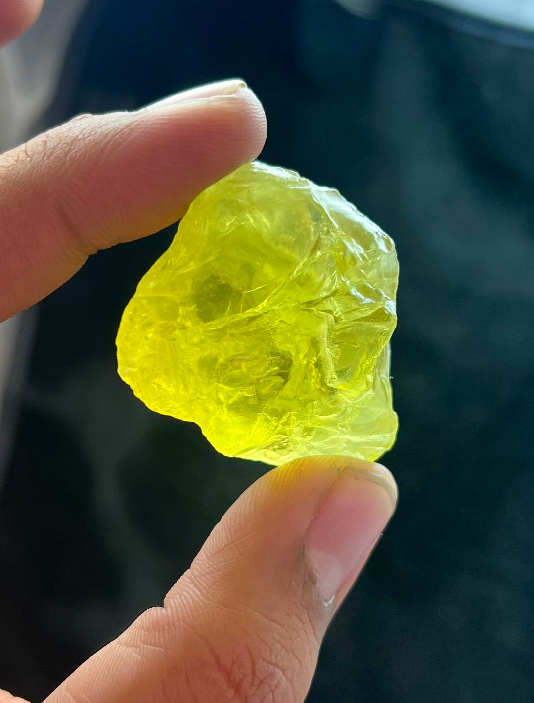 Beautiful Natural Lemon Quartz Gemstone Rough, Eye Clean Transparency ...