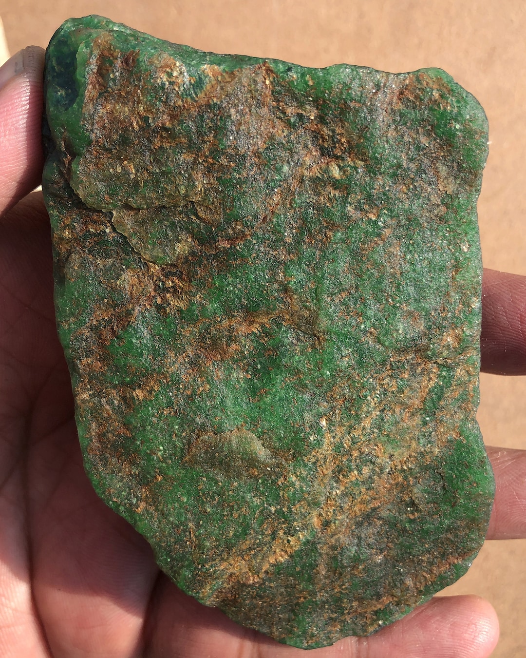 Raw African Jade for Jewelry, Healing Jade Crystals Minerals, Bright ...