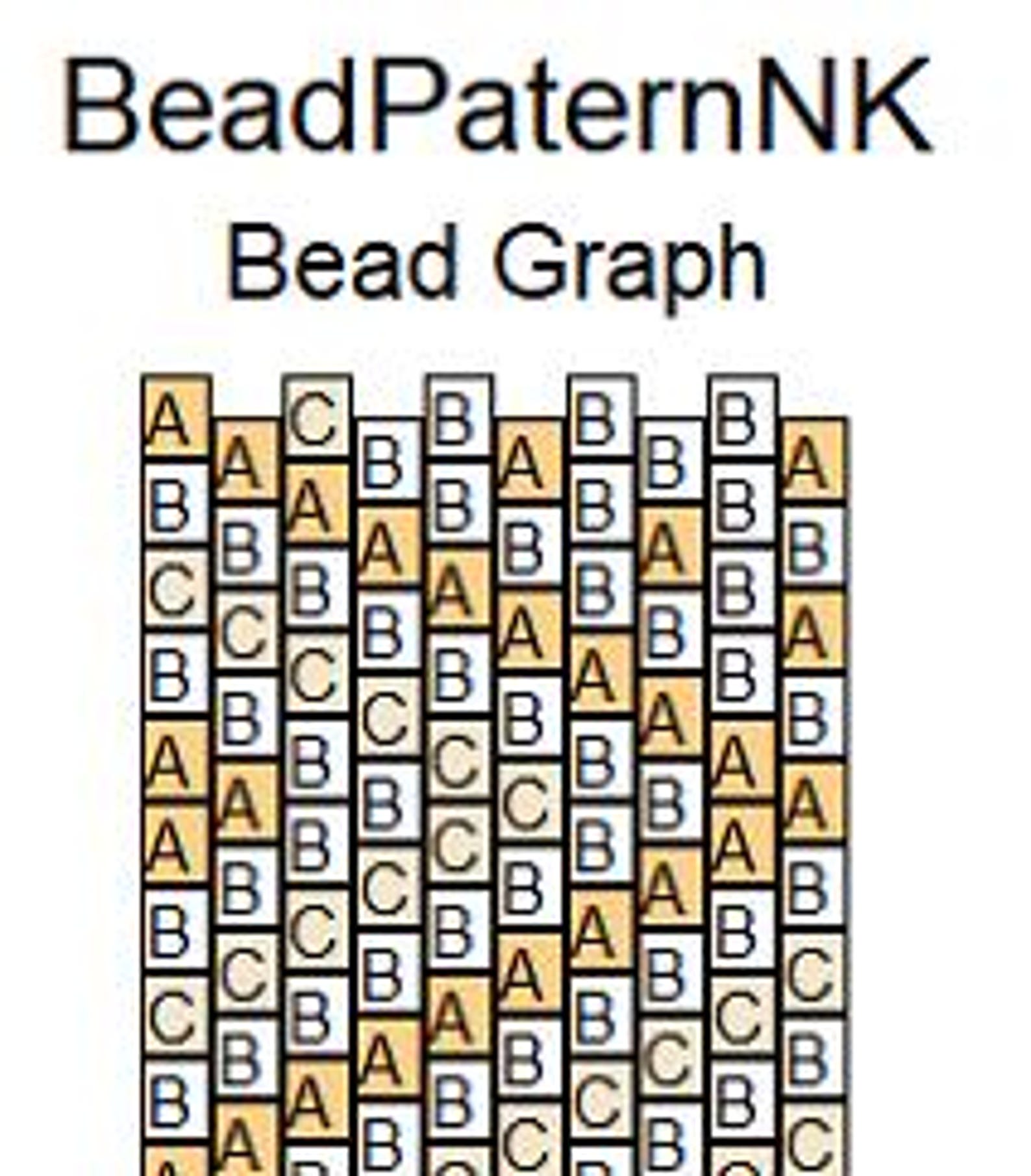 Even Count Peyote Pattern, Even Peyote Ring Beading Pattern, Miyuki ...