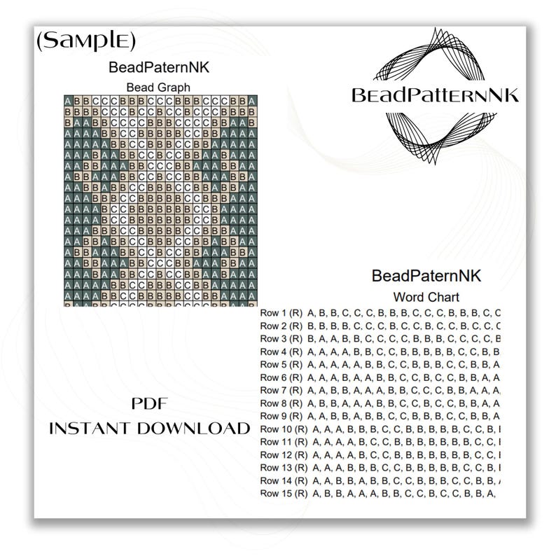 Blue Greek Key Bead Loom Bracelet Pattern, Meander Design, Miyuki ...