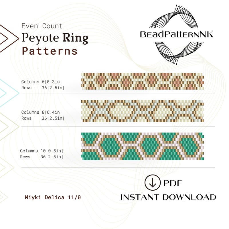 Peyote Ring - Etsy