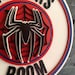 Personalised Spider Man Childs Room Sign - Etsy UK