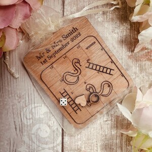 Personalised Table Top Wedding Games | Wedding Favours | Wedding ...