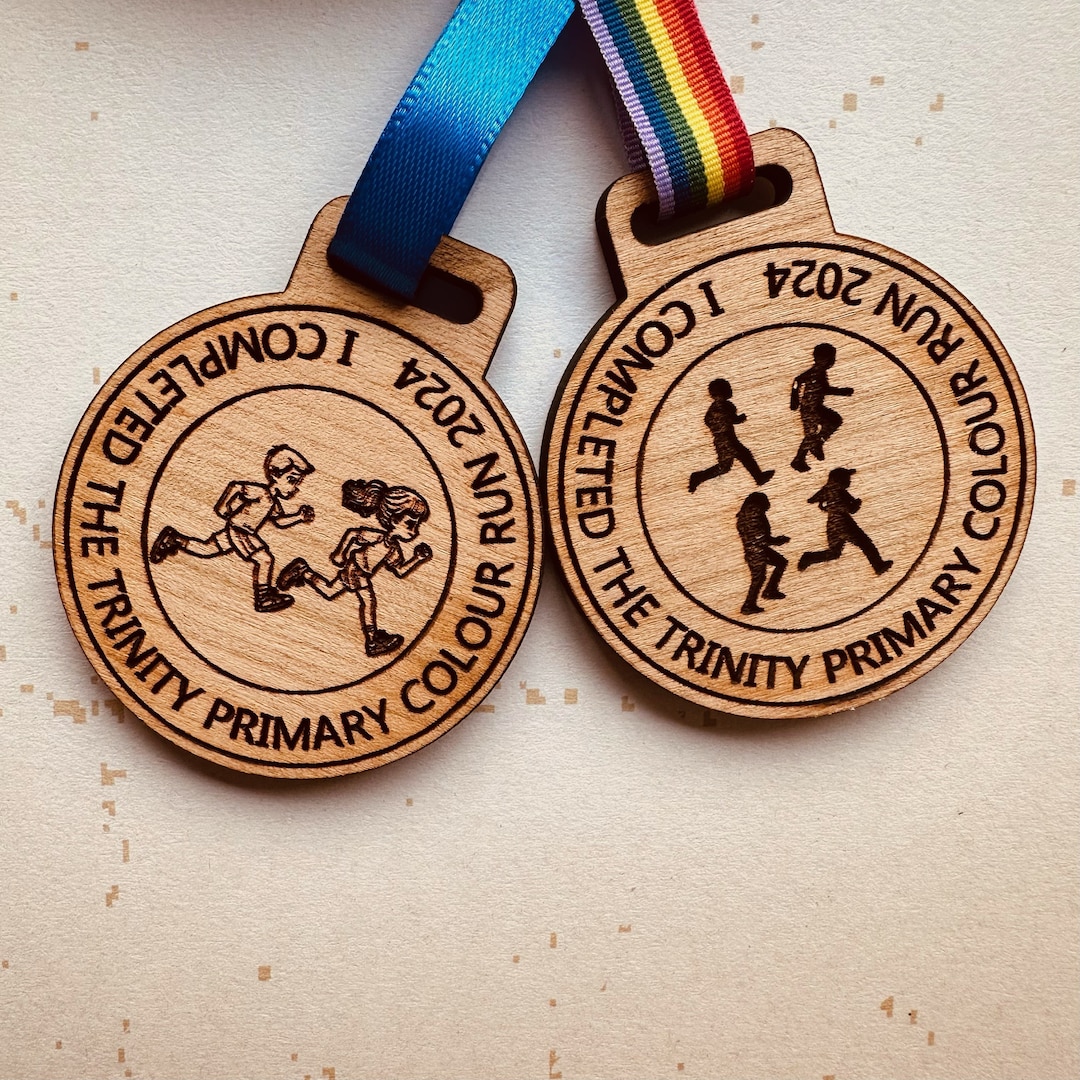 Bespoke Wood Medals for Schools, Clubs, Organisations. - Etsy