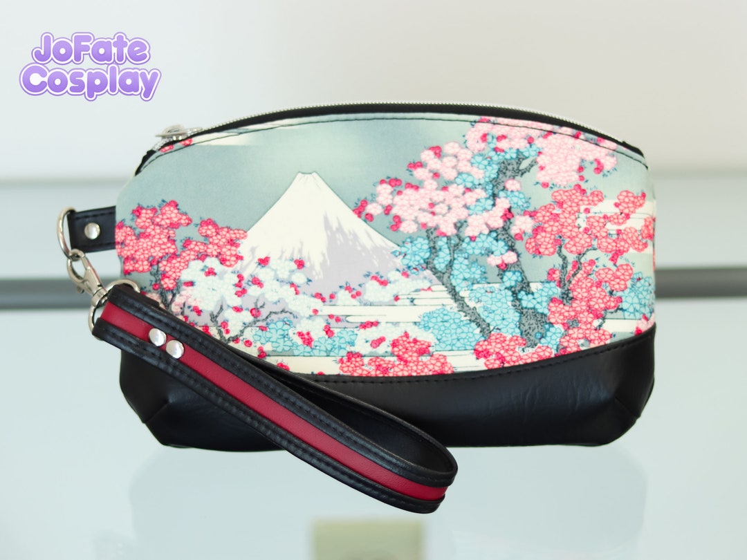 Fuji Cherry Blossom Clutch (handmade) - Etsy