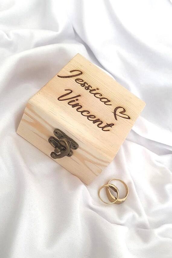 Personalisierte Ringbox Ringbox mit eurem Logo Ringbox - Etsy