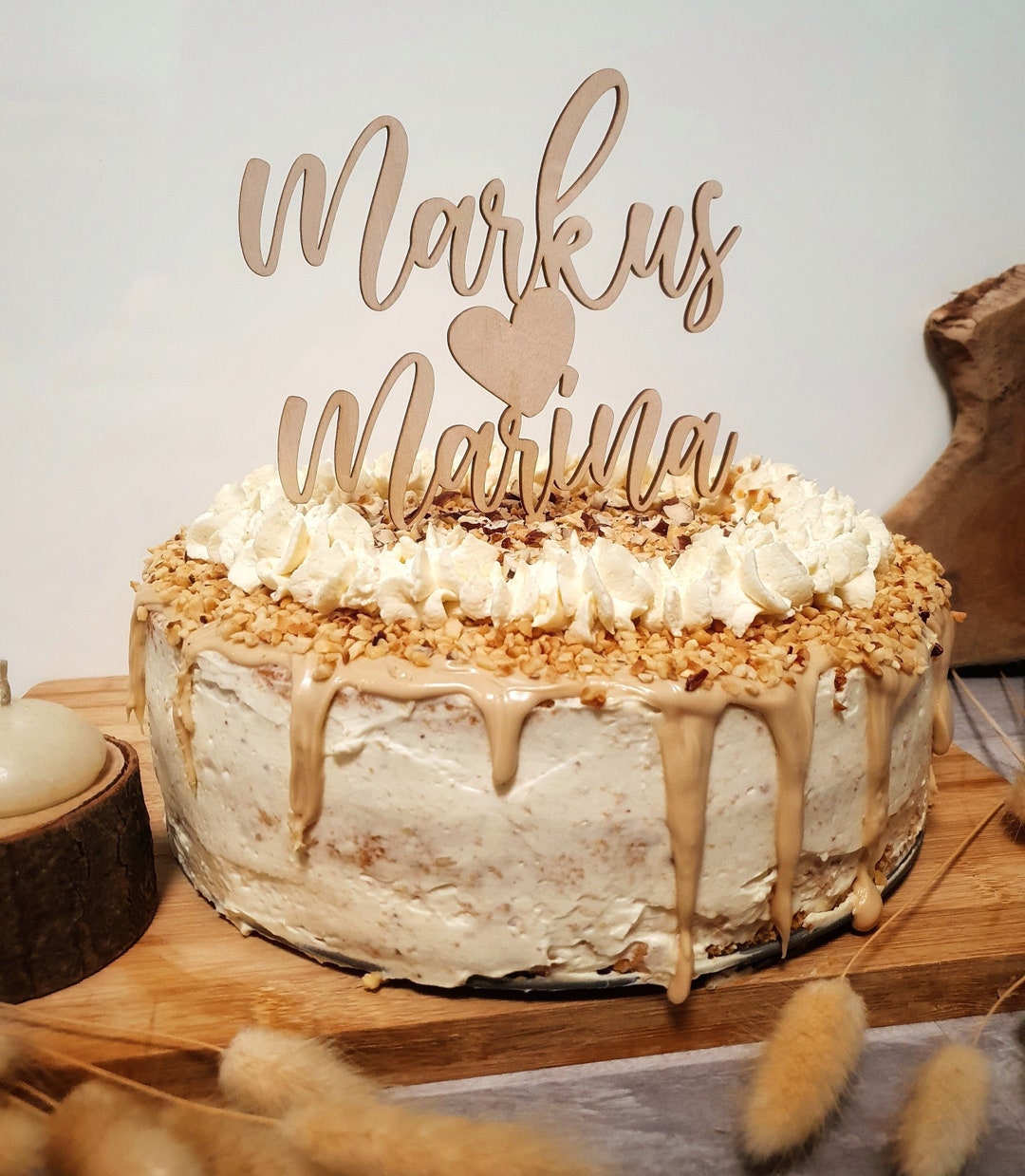 Custom Cake Topper, Cake Shield Wedding, Personalized Cake Topper ...