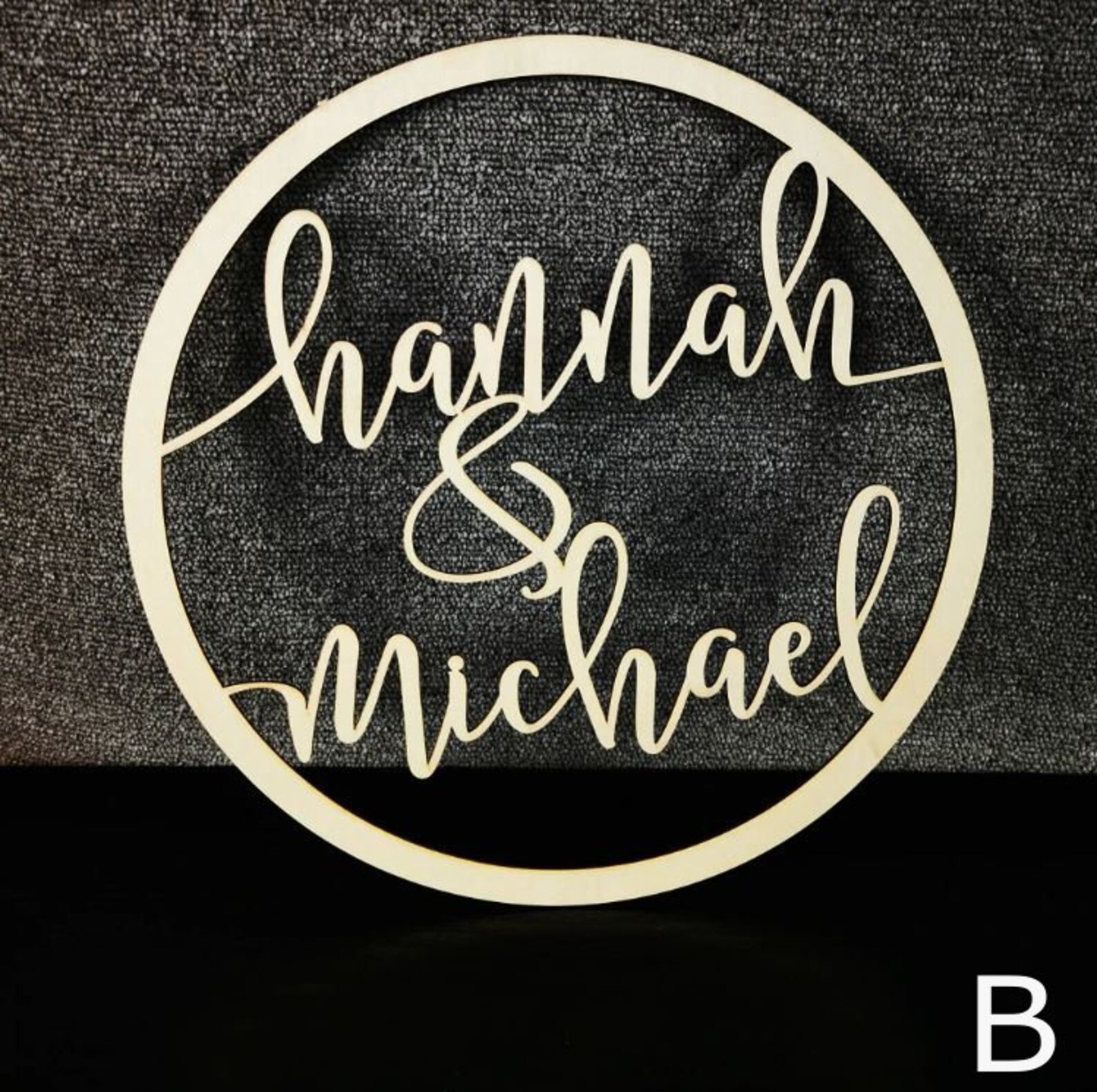 Wedding ring wedding sign wedding decoration gift for bride | Etsy