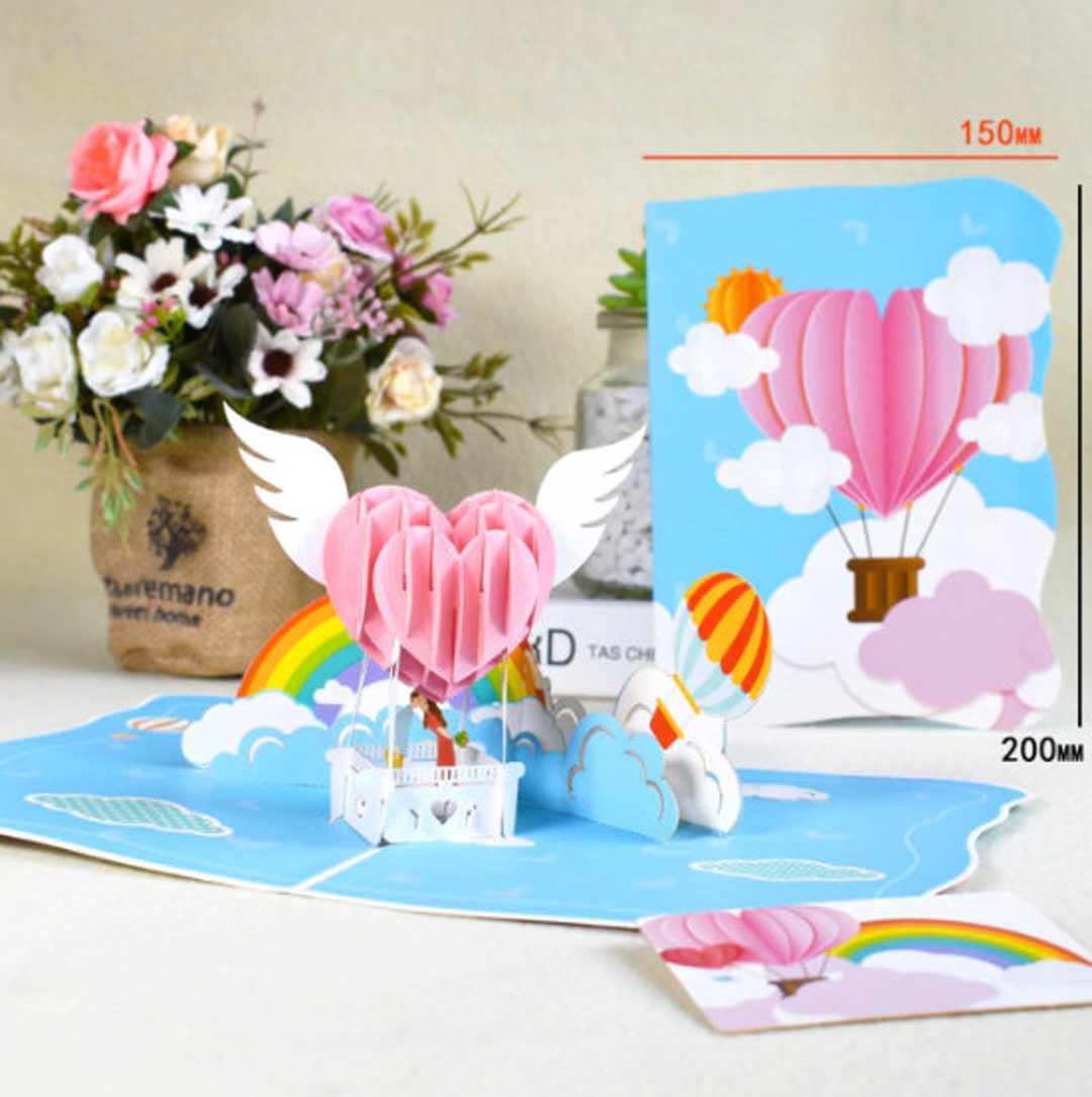 Pop-up Card Wedding Cards Pop Up Card Newlyweds Gift Card - Etsy