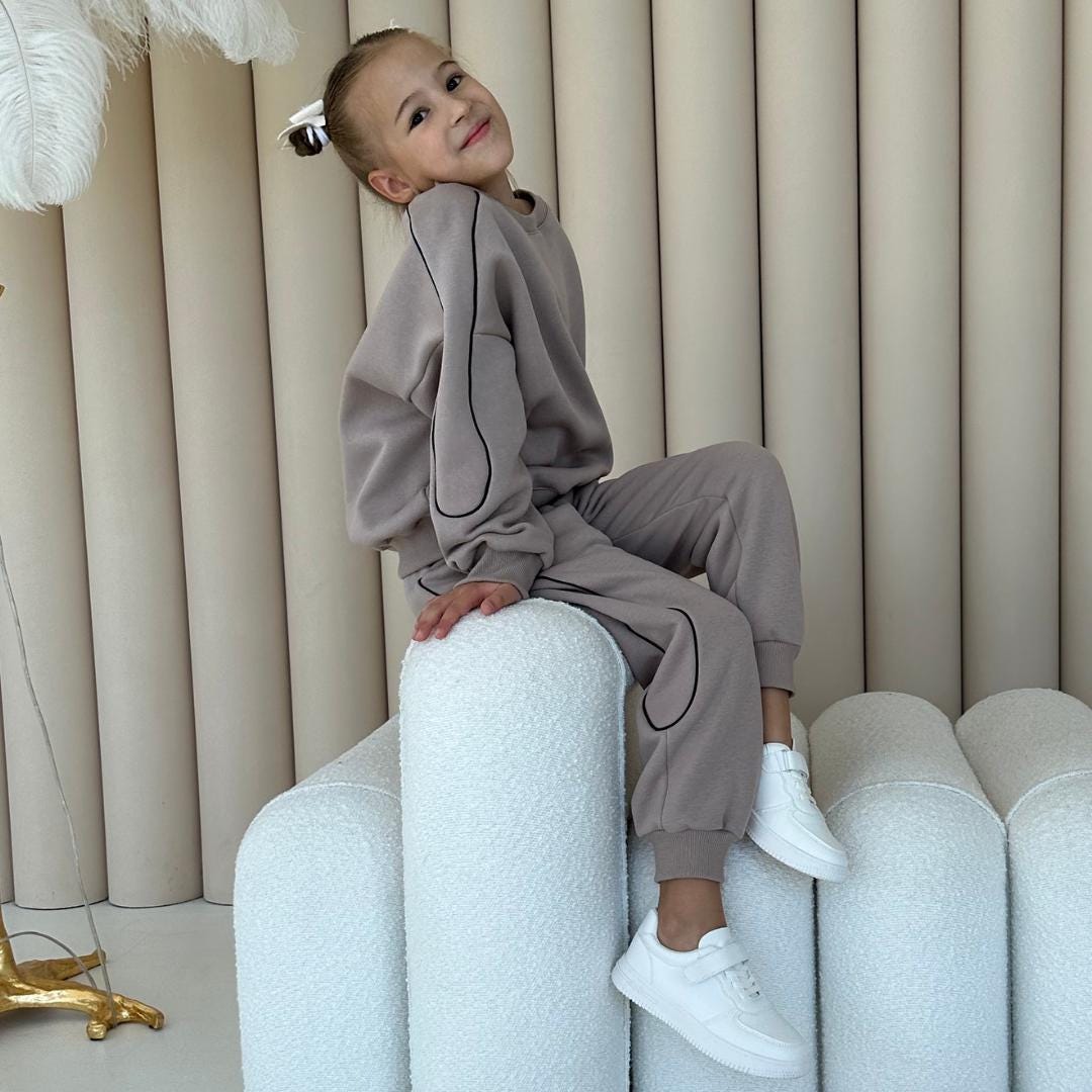 Kids Tracksuit: Cozy Oversized Set | Clothes Gift - Etsy