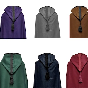 Hooded Winter Cloak ,selham ,moroccan Burnous ,winter Cape Men - Etsy