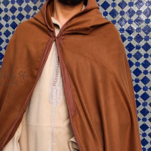 Selham, Burnous ,cloak With Hood ,hooded Winter Cloak - Etsy