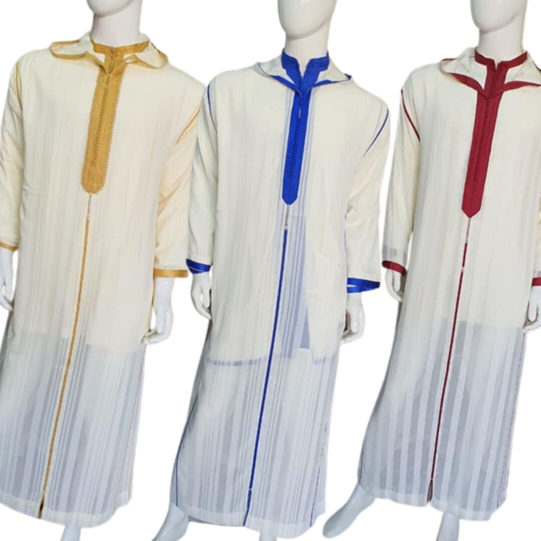 Men's 3-piece Moroccan Jabador ,traditional Kaftan Wedding Outfit - Etsy UK