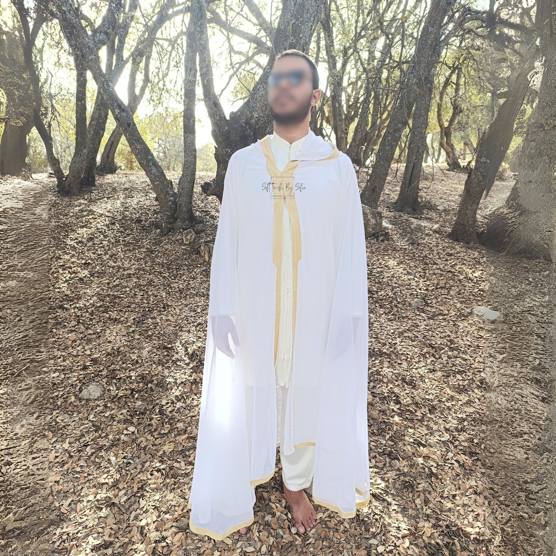 Jabador With Selham, Burnous ,wedding Kaftan Men - Etsy