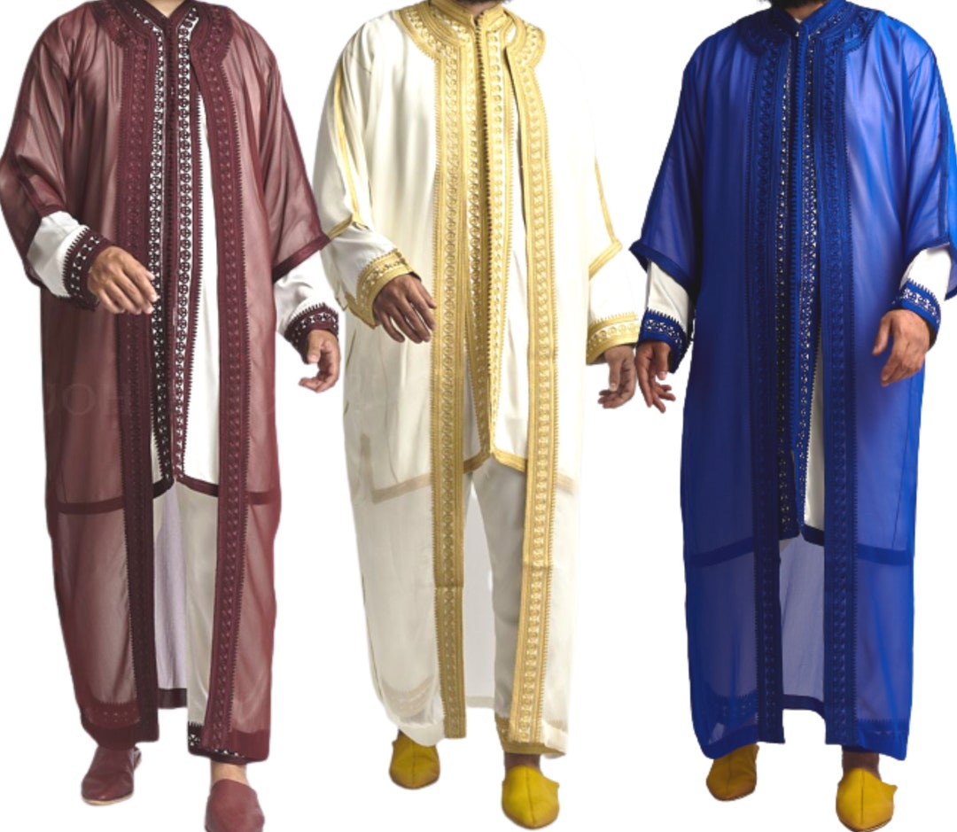 Moroccan Jabador Men traditional Jabador 3 Pieces moroccan - Etsy