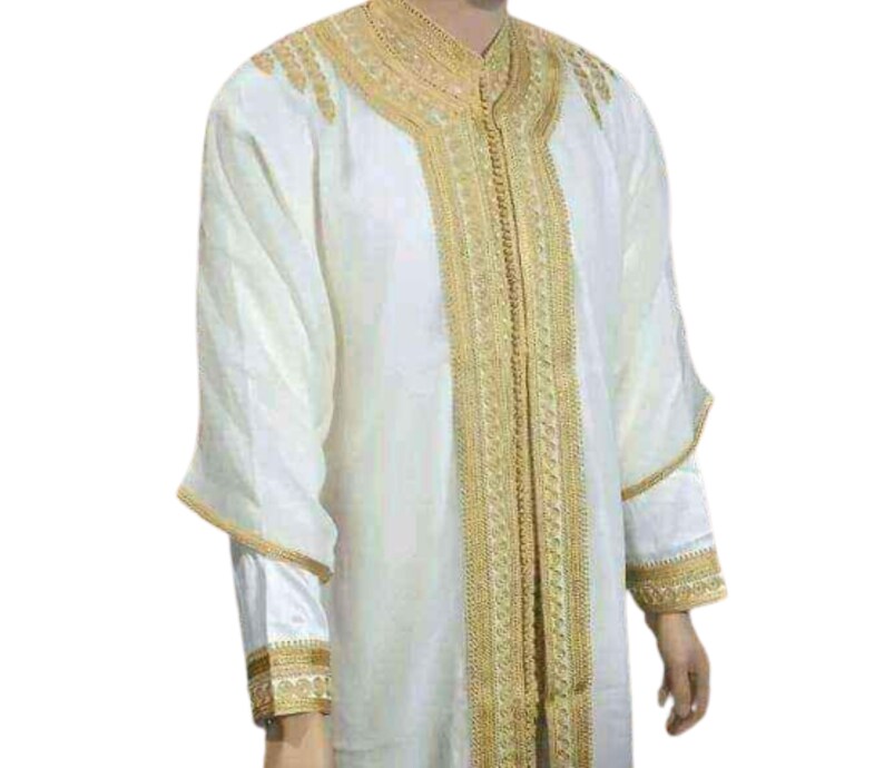 Moroccan Kaftan for Men moroccan Outfit Men jabador 3 Pieces - Etsy