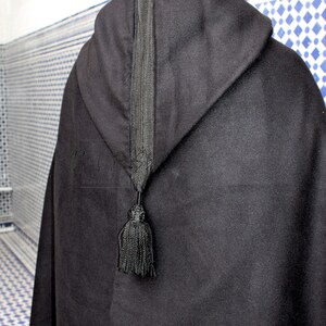 Hooded Winter Cloak ,selham ,moroccan Burnous ,winter Cape Men - Etsy