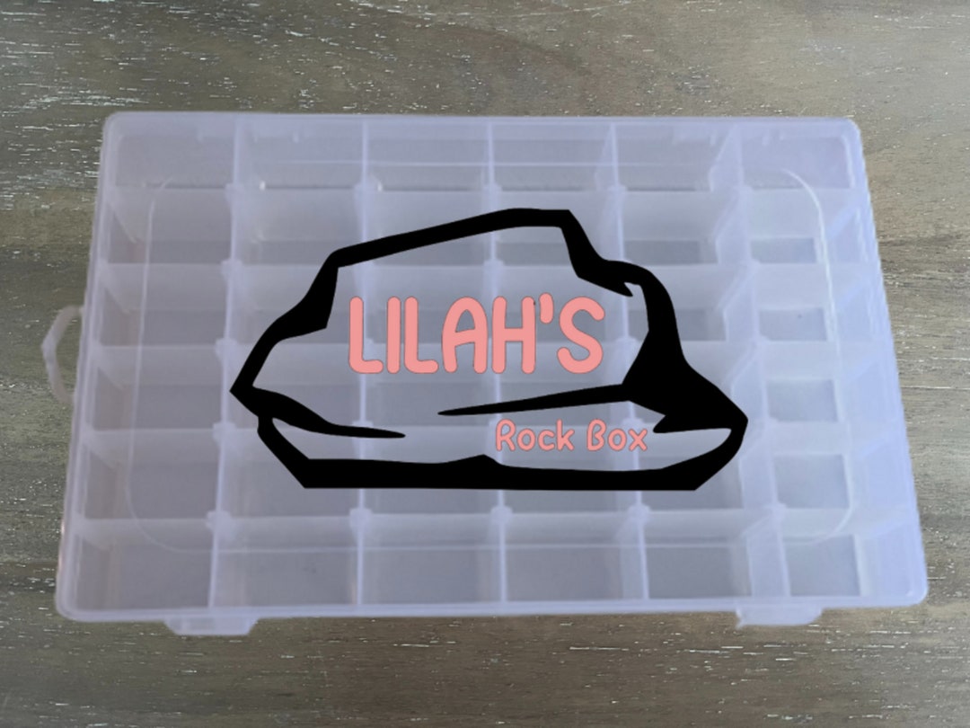 Custom Name Rock Box - Etsy