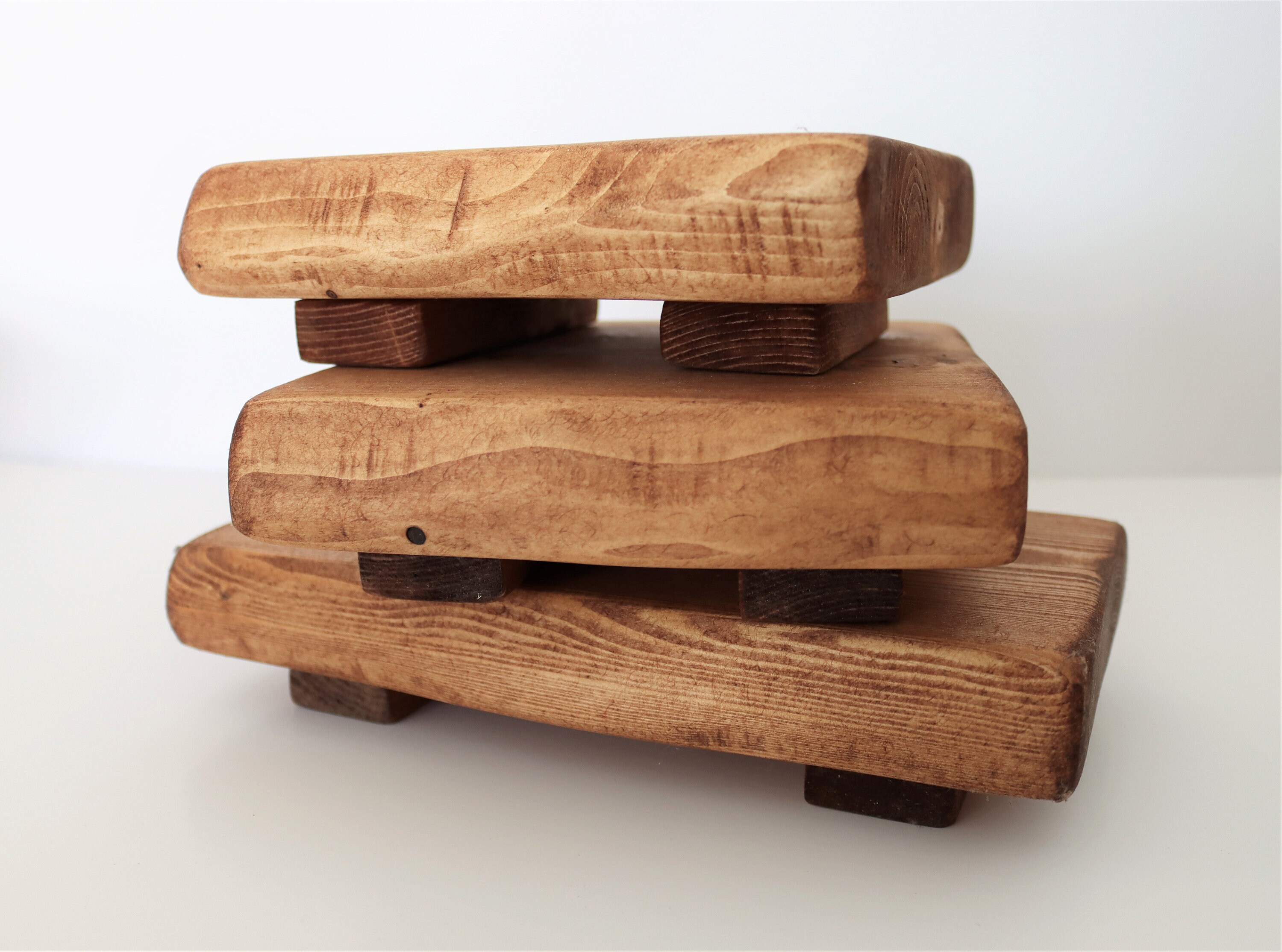 Rustic Wooden Platter, Serving Cheese Board, Decorative Tray Hand Made ...