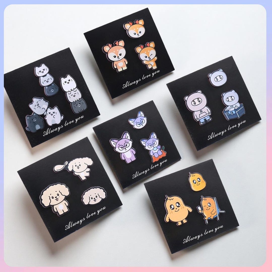 Kpop SEVENTEEN MINITEEN PVC Pins (set of 3) - Etsy UK