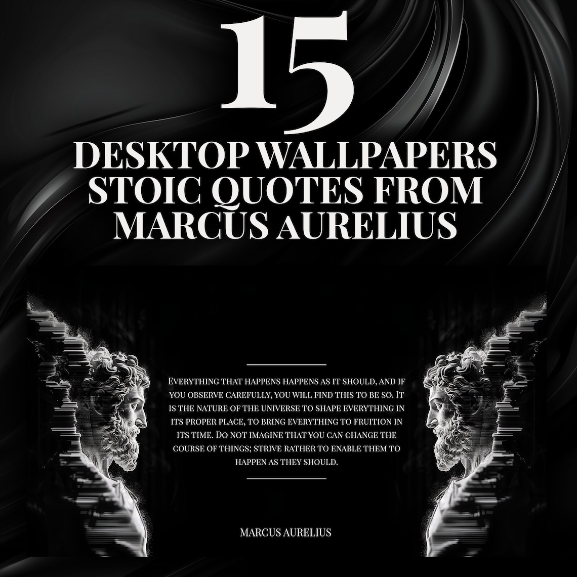 Stoic Wisdom Wallpapers: Marcus Aurelius Quotes for Desktop, Widescreen ...