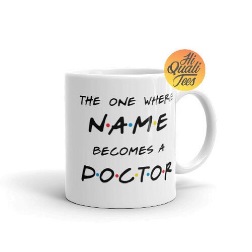 Custom Graduation Gift New Doctor Cup Phd Student Gift - Etsy