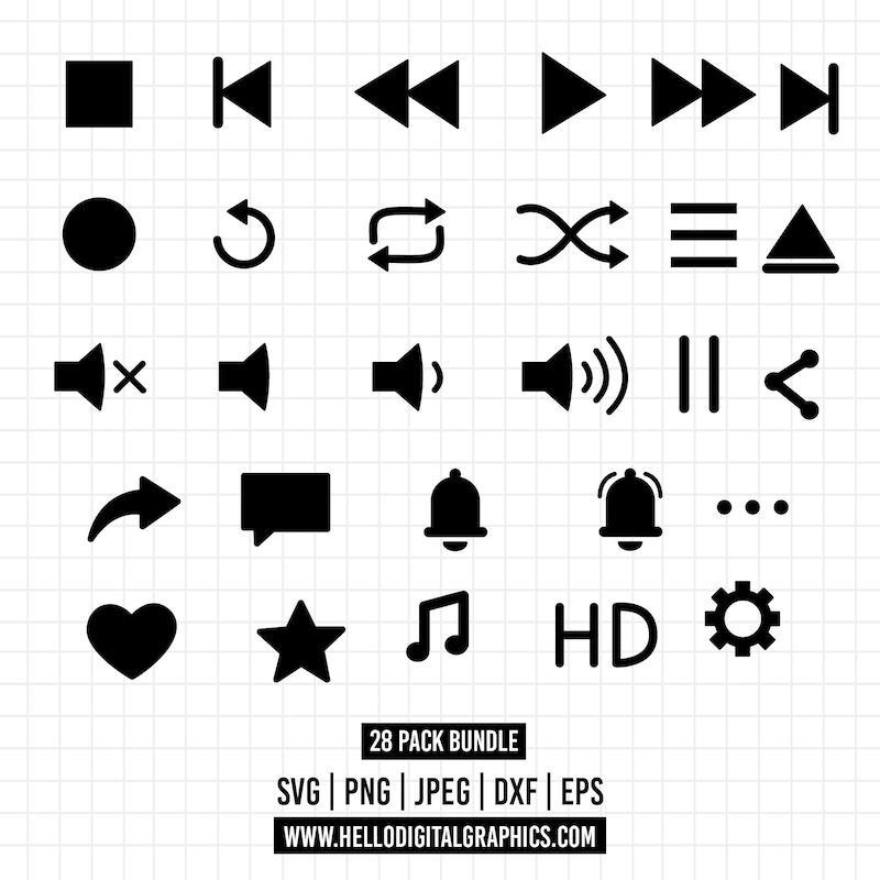 Spotify Svg - Etsy