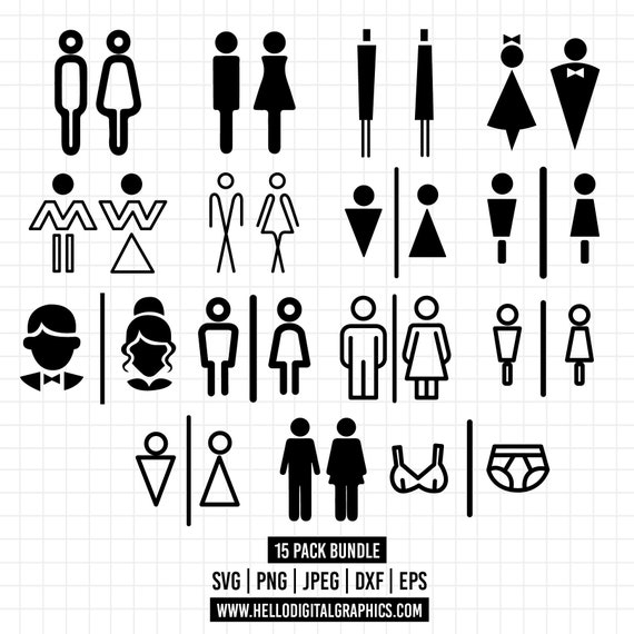 Restroom Symbol Png