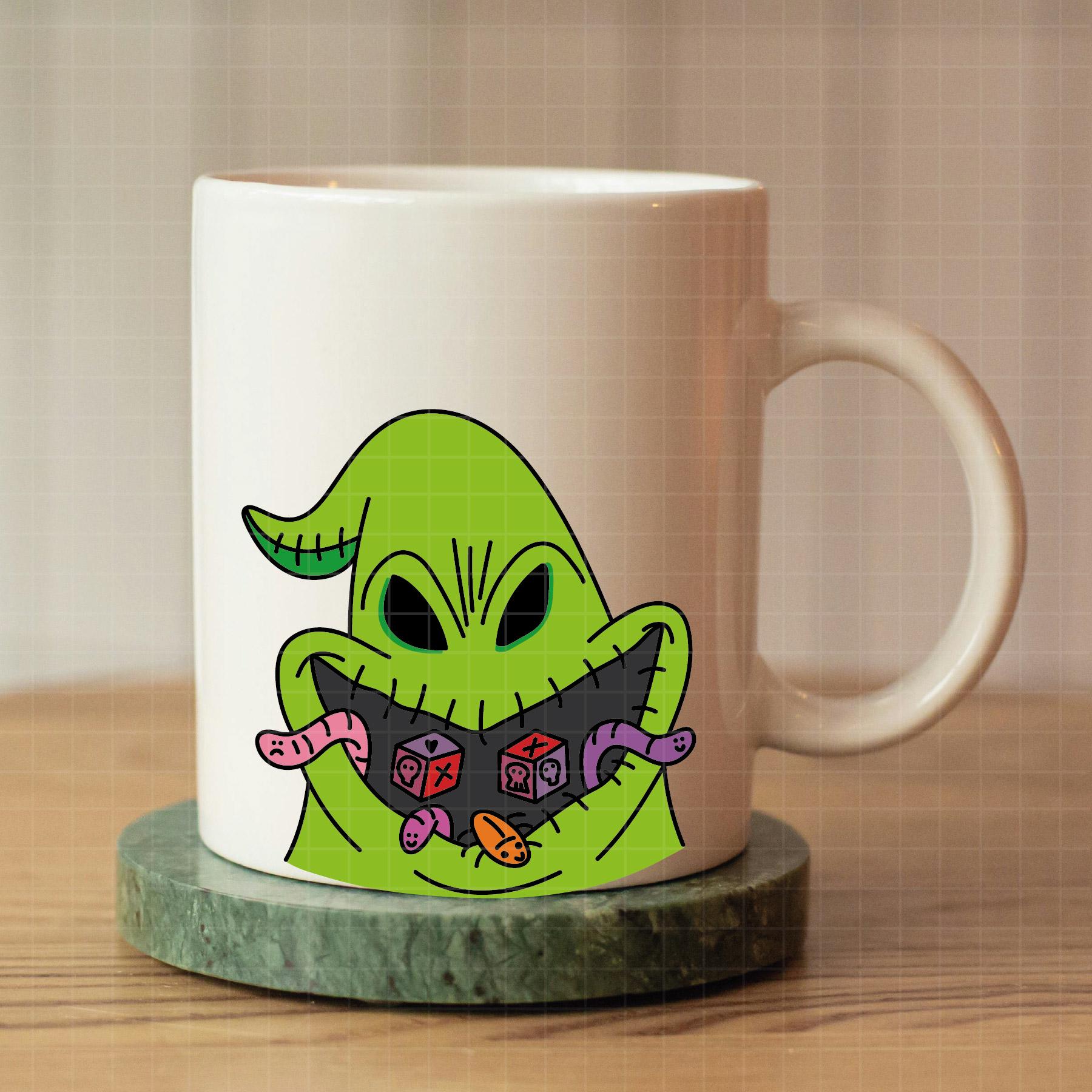 3768 - Oogie Boogie Dtf Full Color Nightmare Before Christmas Svg, Eps ...
