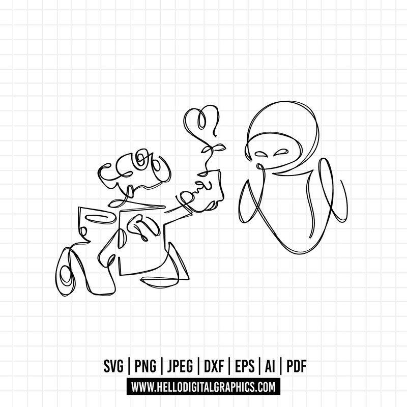 Pixar Svg Files - Etsy