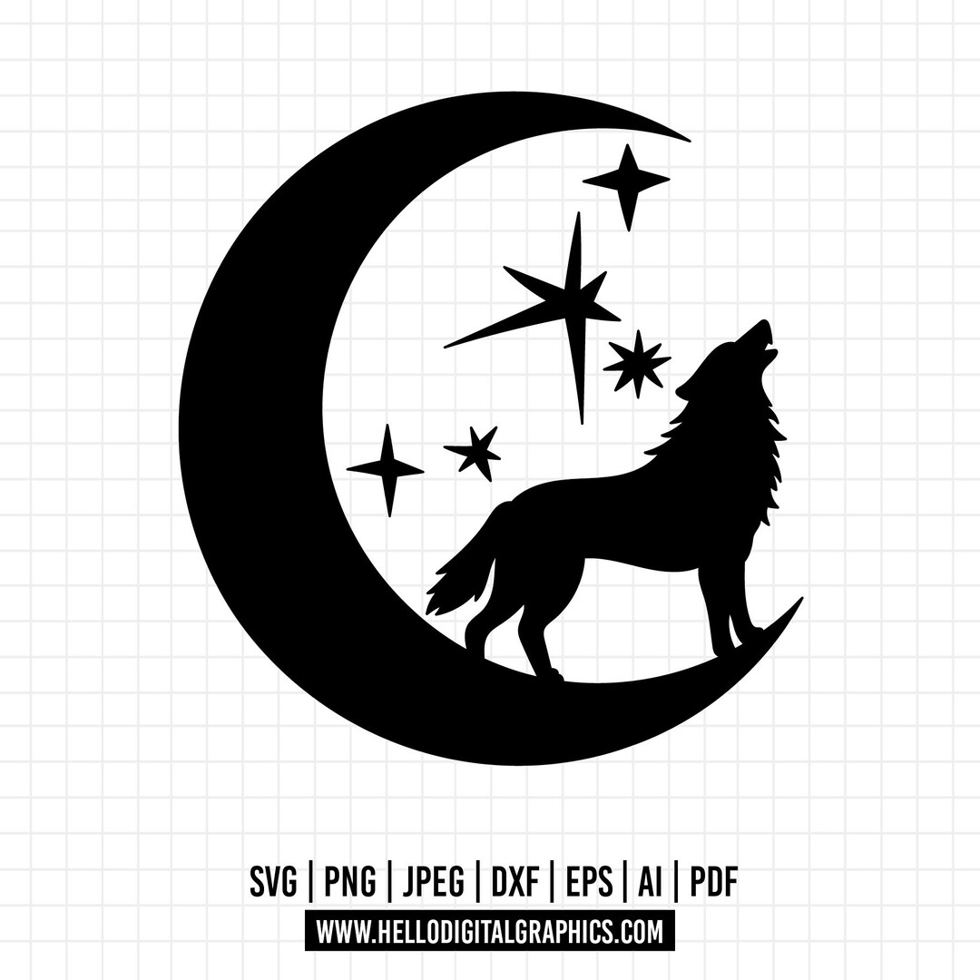 1187 - Wolf Pack Bundle,wolf Bundle SVG, Cricut Cutting Files, Wolf ...
