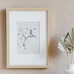 89 - the Little Prince and the Moon SVG, EPS, PNG - the Little Prince ...