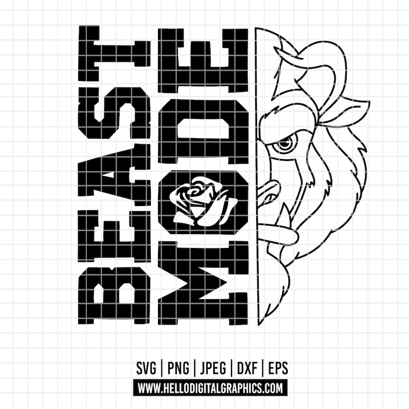 Beast Mode Svg - Etsy