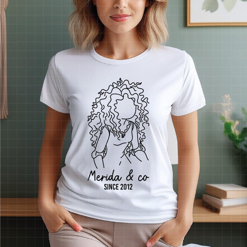 77 - Princess Merida Outline SVG, EPS, PNG - Disneyy Brave Clipart ...