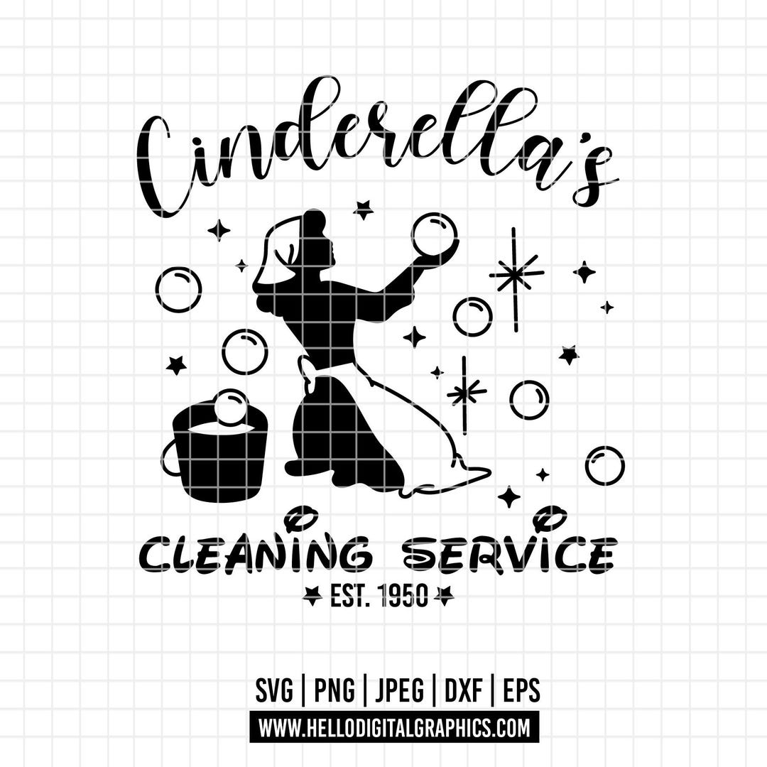 1788 - Disneyy Princess Cinderella Iconic Scene SVG,EPS,PNG- Cinderella ...