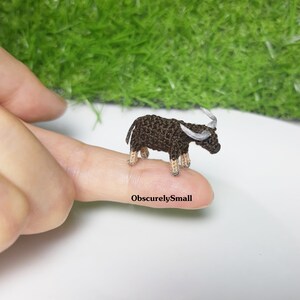 Crochet Water Buffalo Pattern: Mini Amigurumi Animal (PDF Pattern) - Etsy