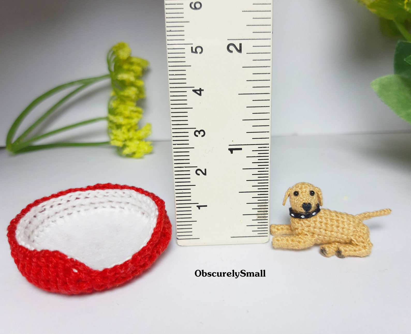 Tiny Labrador Crochet Miniature Labrador Tiny Amigurumi - Etsy