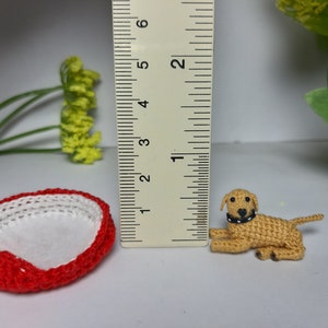 Tiny Labrador Crochet - Miniature Labrador Tiny Amigurumi Crochet ...