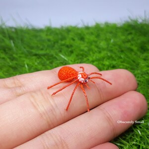 Mini Crochet Spider Pattern - Amigurumi Spider Pattern - PDF Files ...