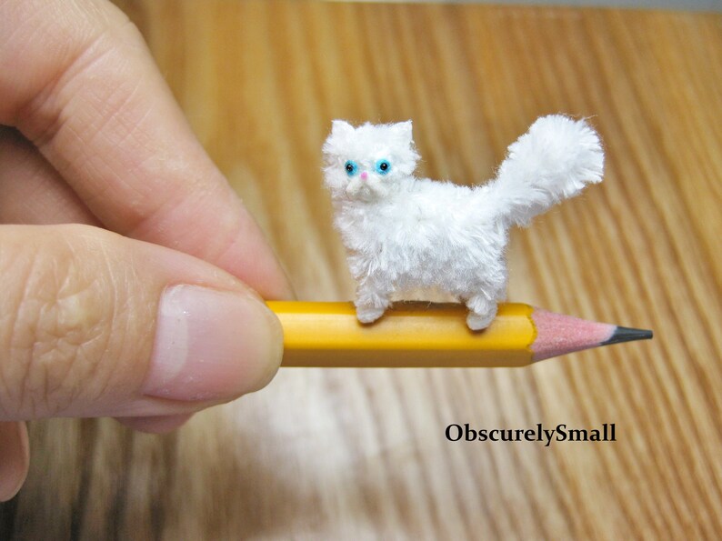 Tiny Crochet Persian Cat - Amigurumi Cat - Made to Order - Etsy